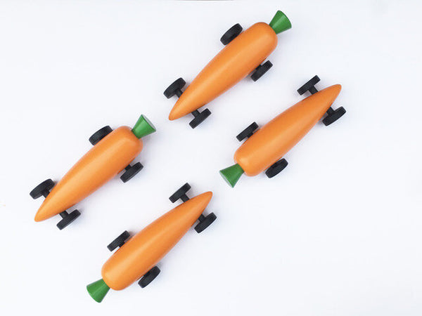Carrot Racing Car - Honey and Jam Kids